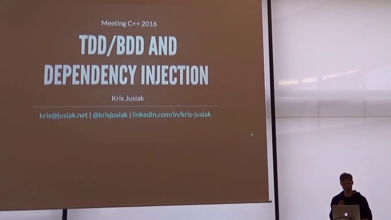 Lightning Talks Meeting C 2016 Kris Jusiak Tddbdd And Di Youtube