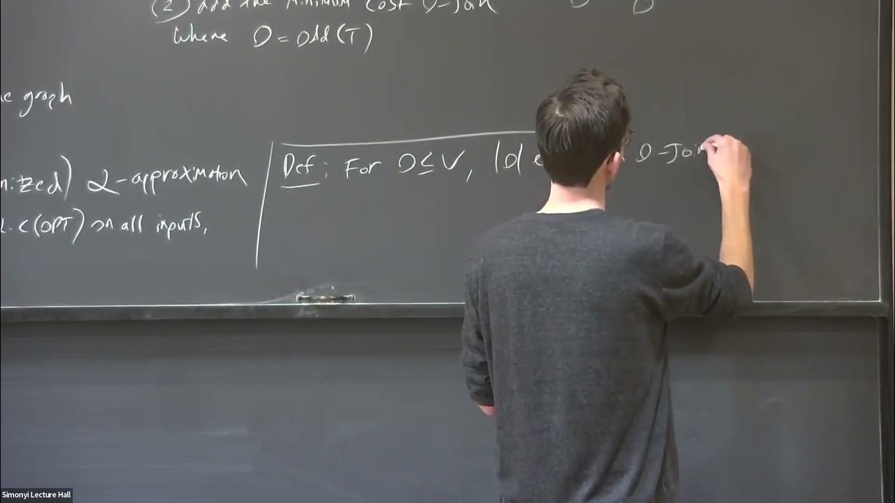 Analyzing the Max Entropy Algorithm for TSP - Nathan Klein - YouTube