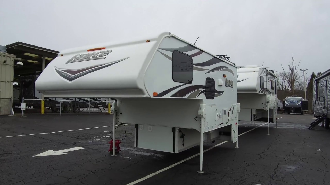 2018 Lance 850 All Seasons Truck Camper Walk Through Video - YouTube