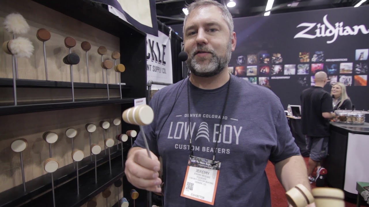 Low Boy Custom Beaters Showcases Full Wood Beater Line at Winter NAMM ...