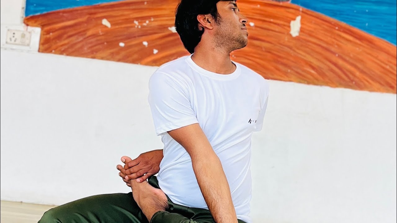 Complete hatha yoga session for beginners with pranayama and meditation ...
