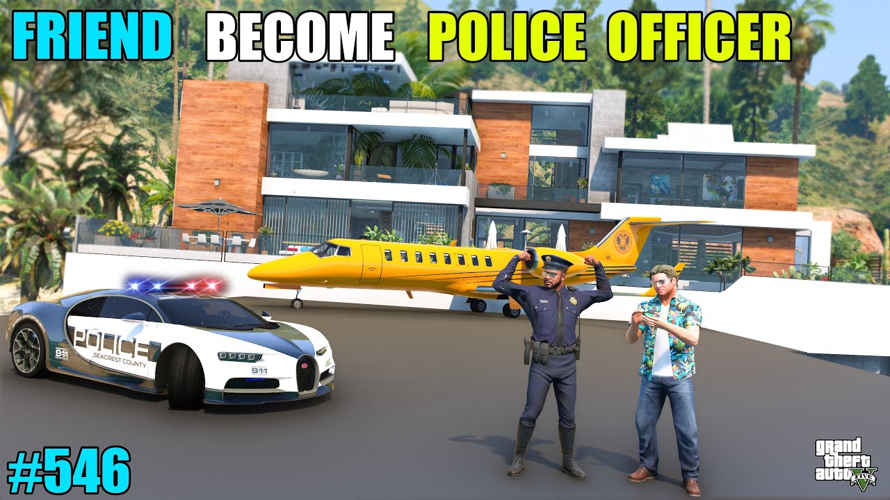 GTA 5 : FRANKLIN BECOME THE POLICE OFFICER OF LOS SANTOS | GTA 5 ...