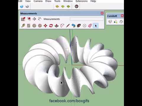 Smooth Spiral Ring using Component Stringer and Curviloft - YouTube