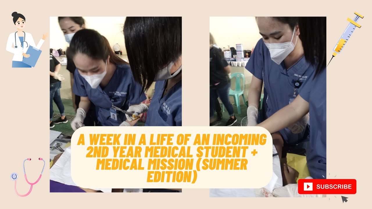 MedVlog: Ep2 A week in a Life of an incoming 2nd year Medical Student ...