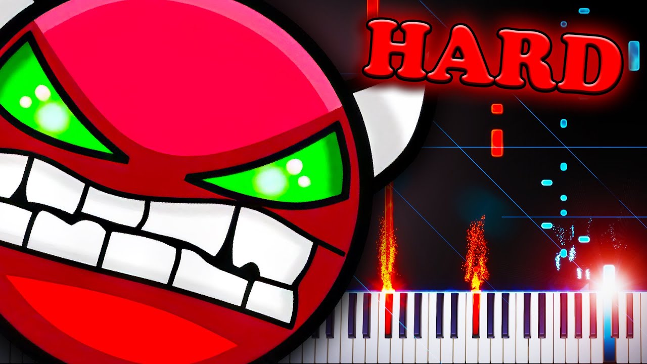 DJ Nate - Thermodynamix (from Geometry Dash) - Piano Tutorial - YouTube