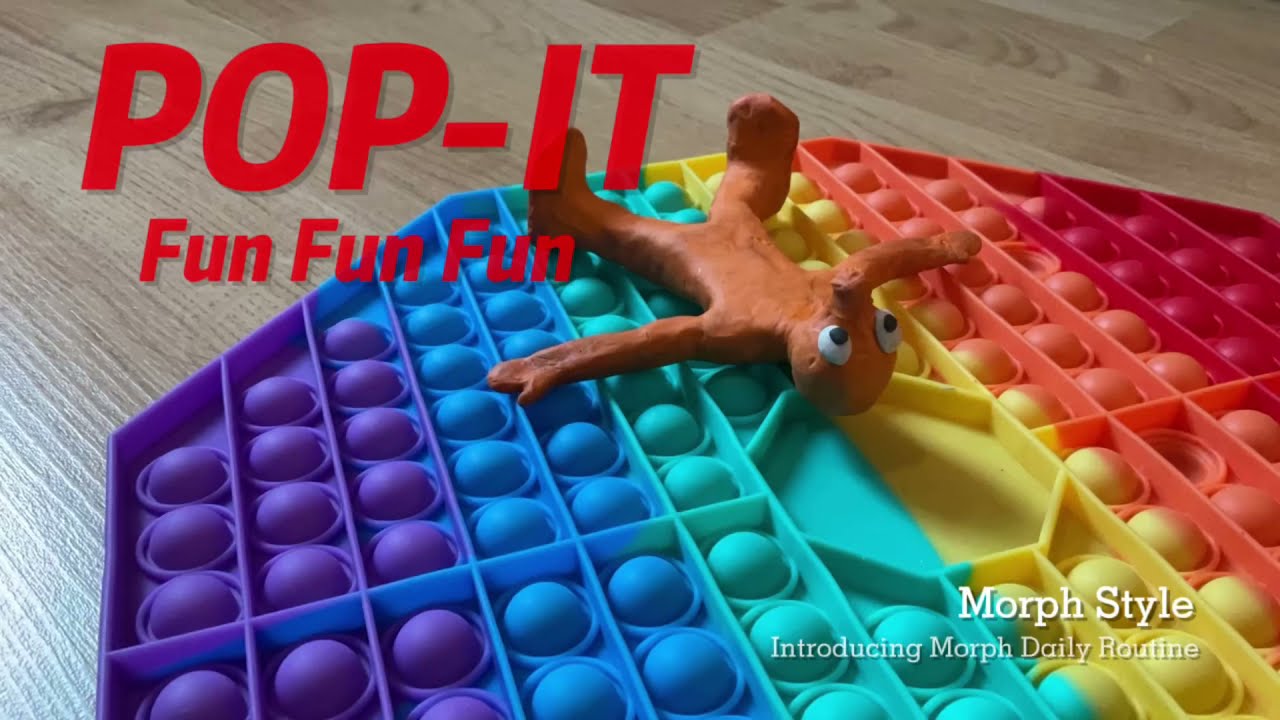 POP-IT & Morph * Stop motion 💕 - YouTube