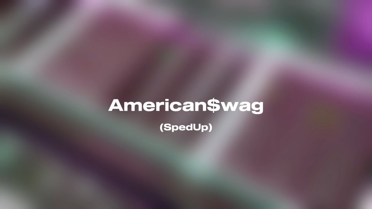ReTread - American$wag feat. @ripcoye (SpedUp) [Lyric Video] - YouTube
