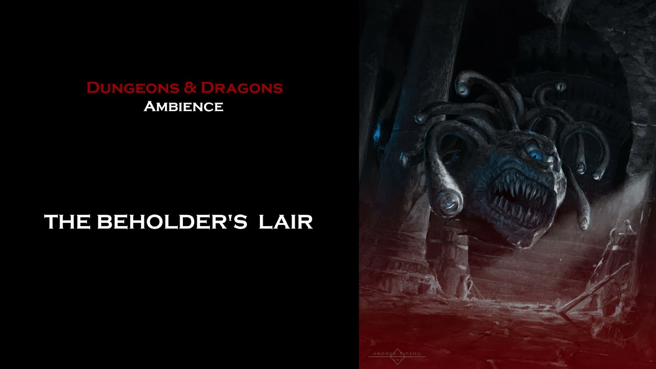 The Beholder's Lair - Dungeons & Dragons Ambience | 1 Hour - YouTube