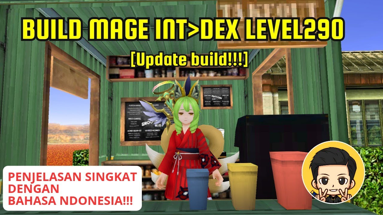 Build Mage Int Dex Level 290 Update Build!!! @rivero_id Toram Online ...