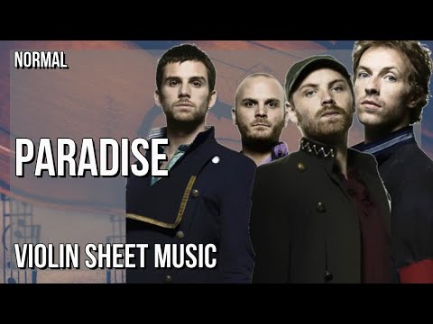 Violin Sheet Music: How to play Paradise by Coldplay - YouTube