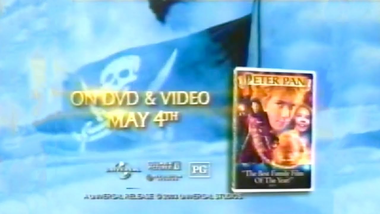 Peter Pan "DVD & VIDEO" Commercial (2004) - YouTube