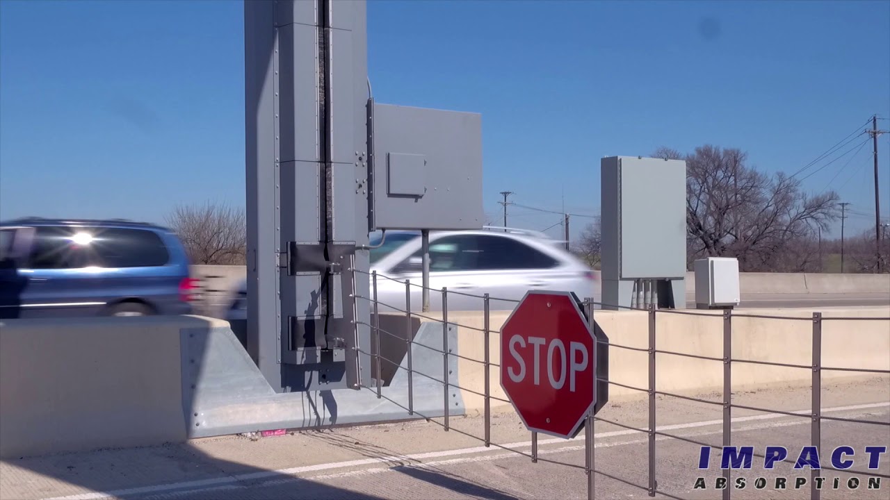 Impact Absorption Dragnet Safety gates for Reversible HOV Lanes Dallas ...