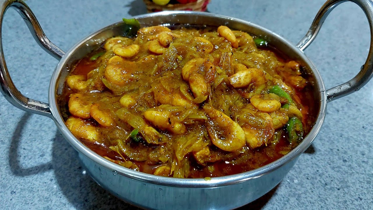 ছোট চিংড়ি মাছের ভুনা রেসিপি | Small Prawns Vuna Recipe | Prawn Fish ...