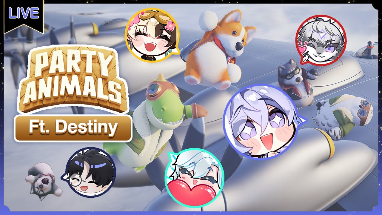 【Party Animals】ยามศึกเรารบ ยามสงบเรารบกันเอง อิ้อิ้ Ft.Pixela Destiny ...