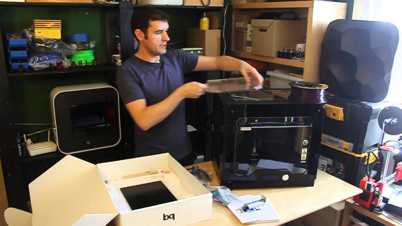Review - Witbox, impresora 3D - Parte 1/5 - Unboxing - YouTube