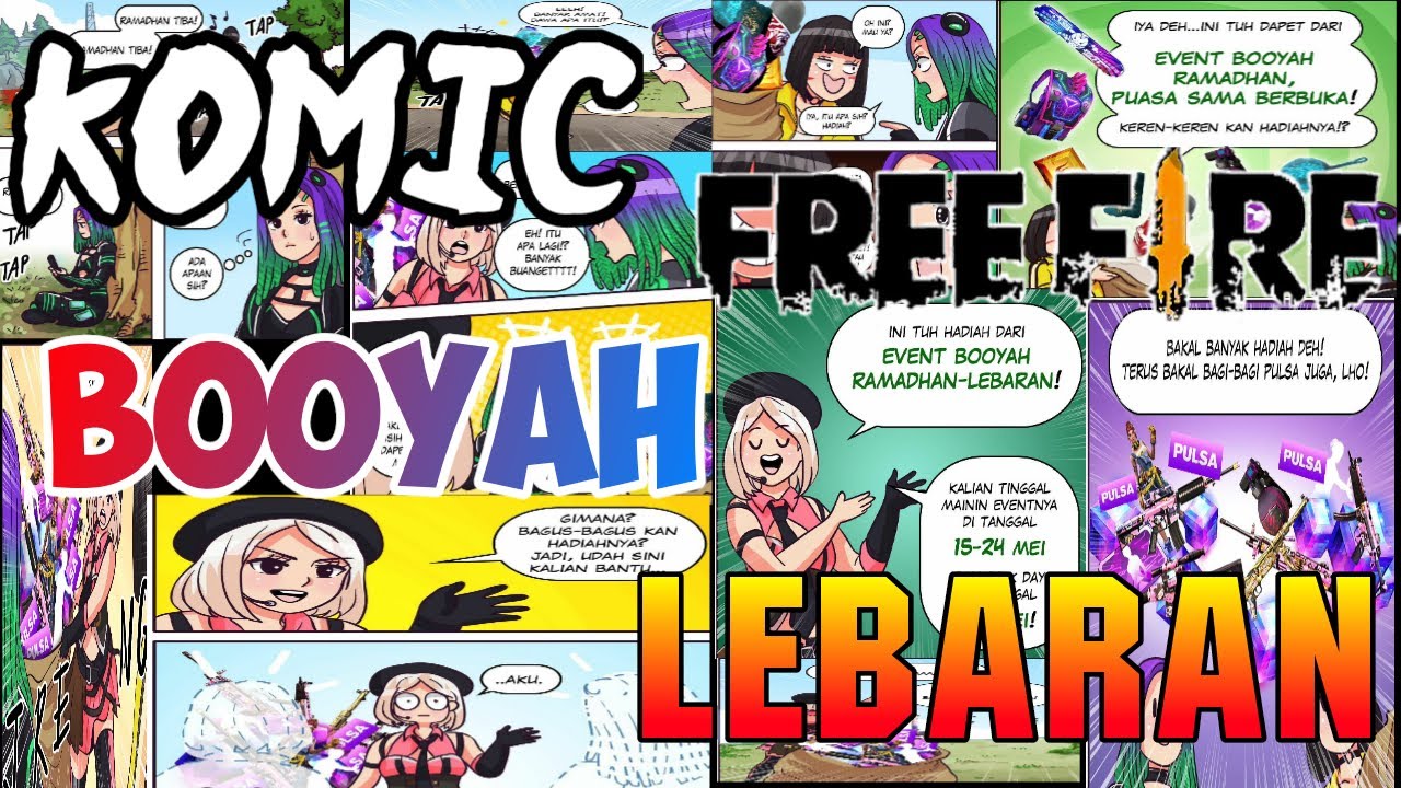 Komik free fire BOOYAH lebaran - YouTube