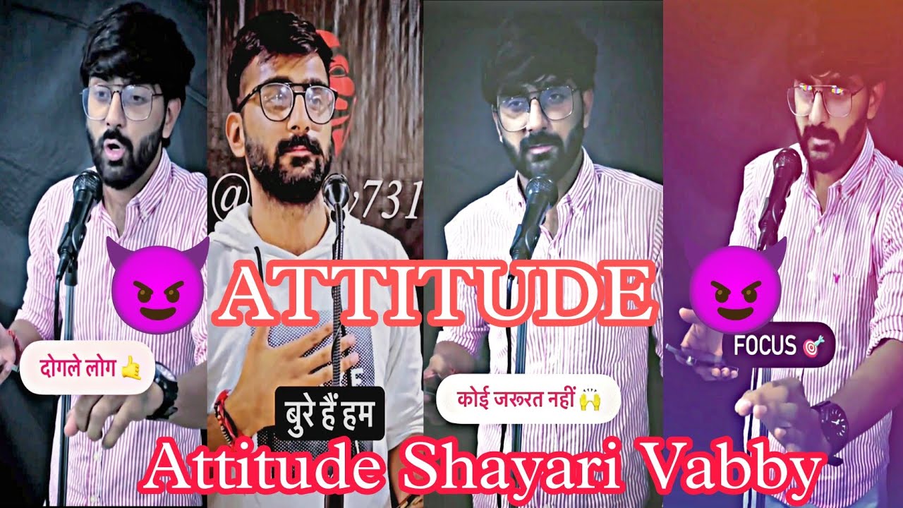 Vabby 😈 Attitude Shayari Status 🔥Video || Vabby Shayari Status 🥀 ...