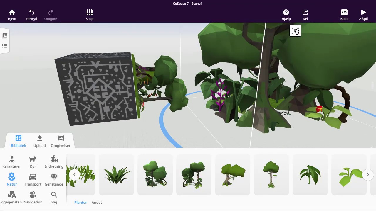 Gennemgang af vr-cube i CoSpaces - YouTube