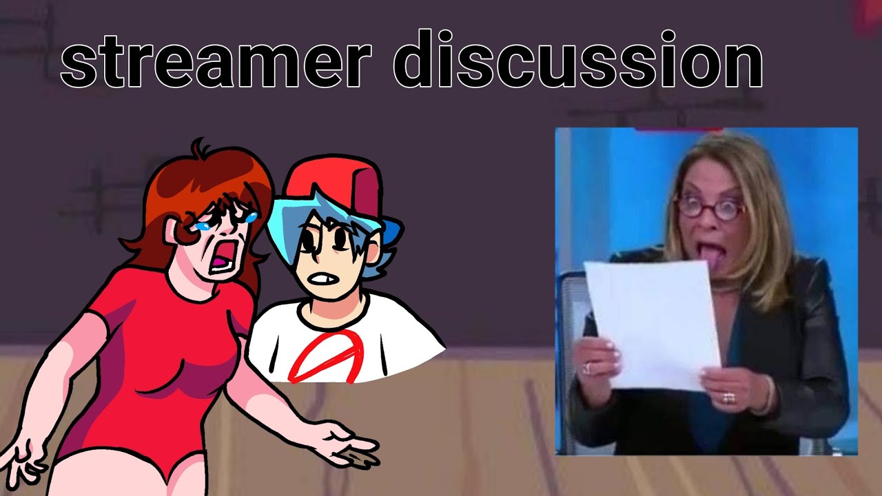 streamer discussion pero la gf, bf y la doctora polo la cantan fnf ...