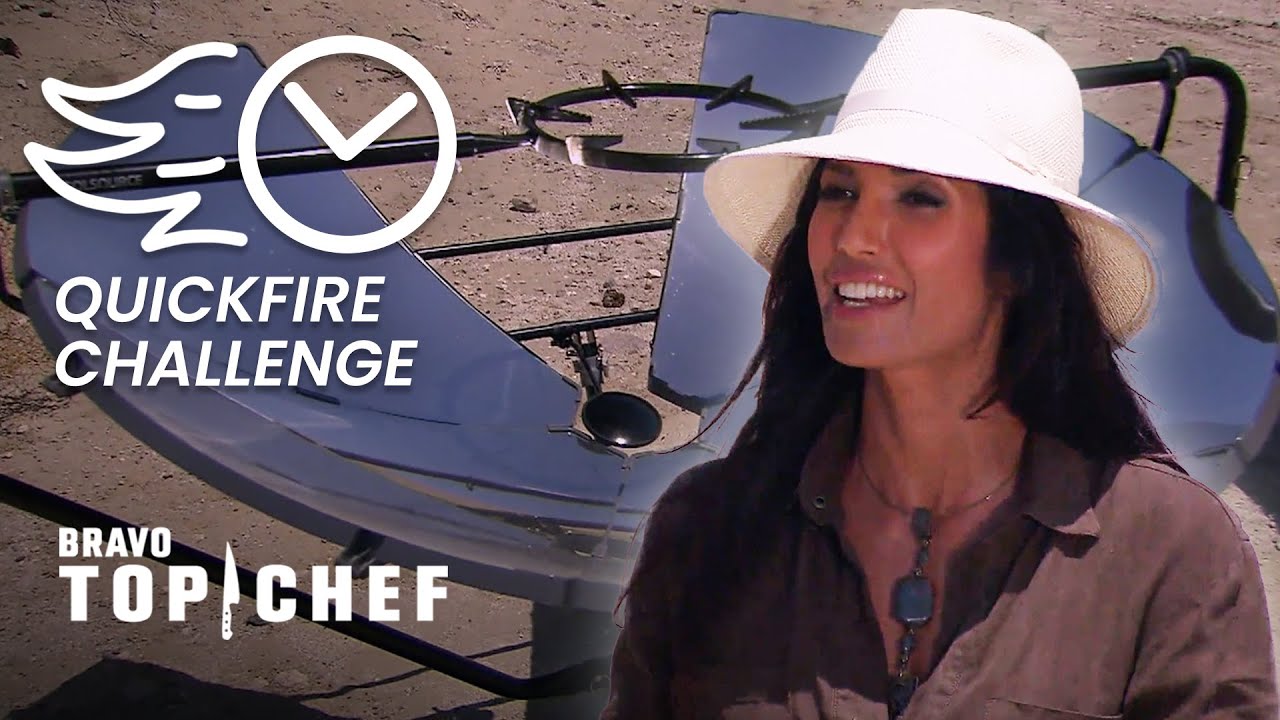 Cook, But Only Using Solar Power | Quickfire Challenge | Top Chef ...