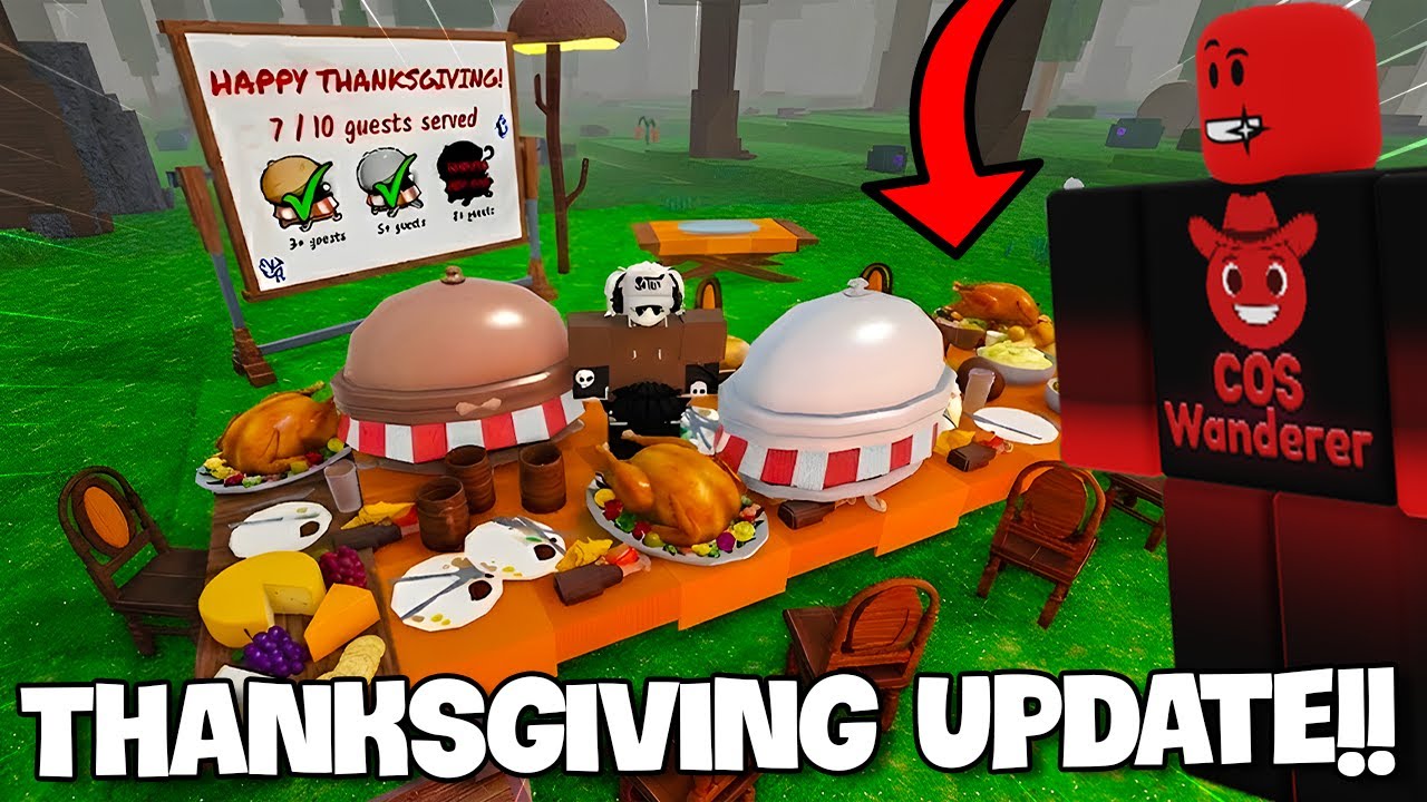 The New Thanksgiving Update in 99 Nights in a Forest Is INSANE! - YouTube
