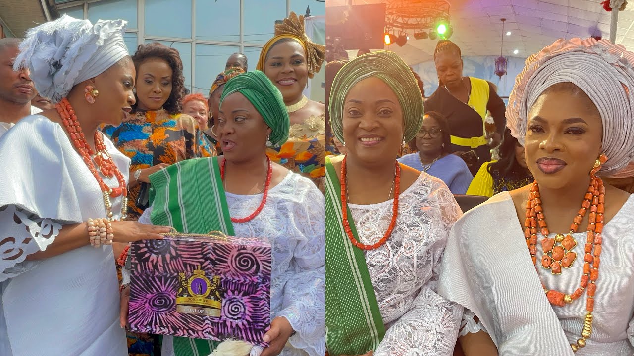 INCREDIBLE: QUEEN TEMITOPE GIFT AND HONOR OFLIBERIA WOMAN CHAIRMAN AS ...