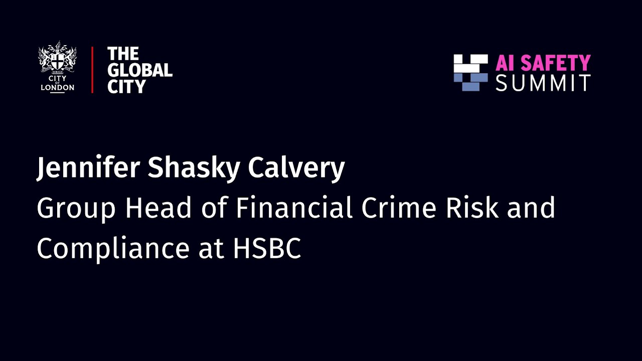 Jennifer Shasky Calvery talks about how she sees AI impacting the UK ...