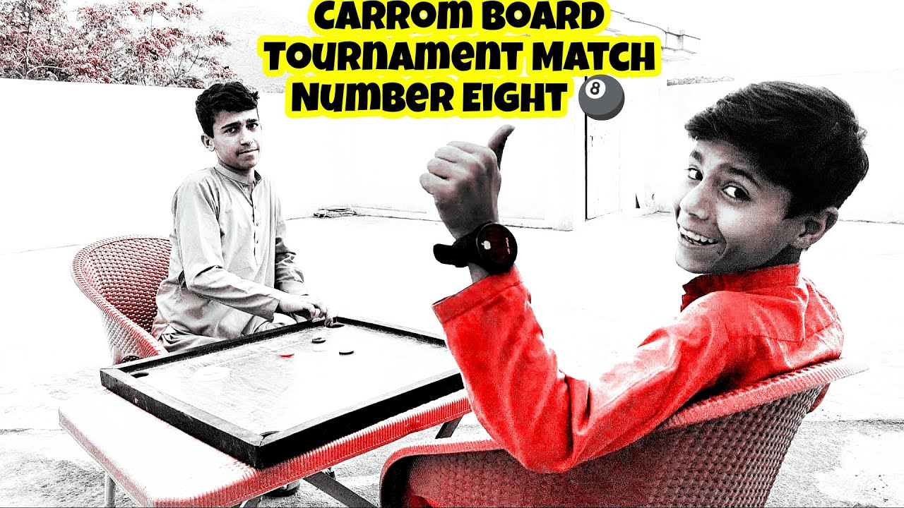 CARROM BOARD Match Eight 🎱 CHALLENGE IN MSK CARROM BOARD TOURNAMENT ...