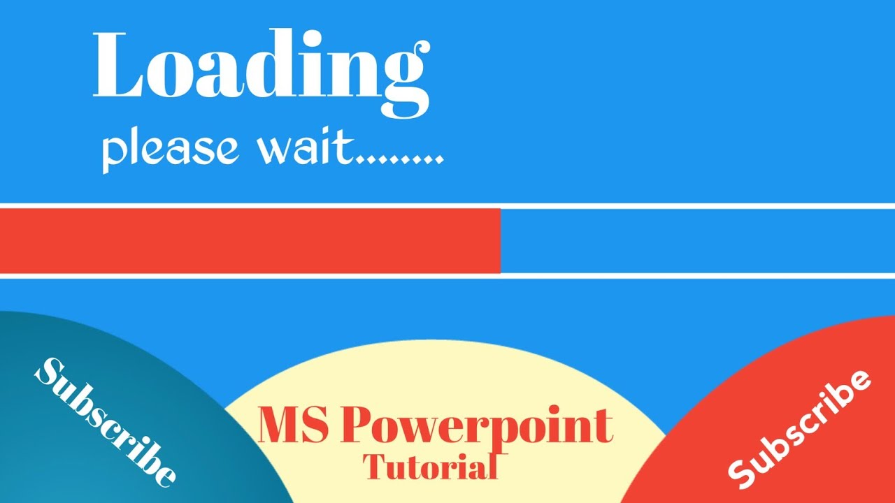 How To Make Loading Effect Using Ms Powerpoint Loading Animation Effect Youtube 1563