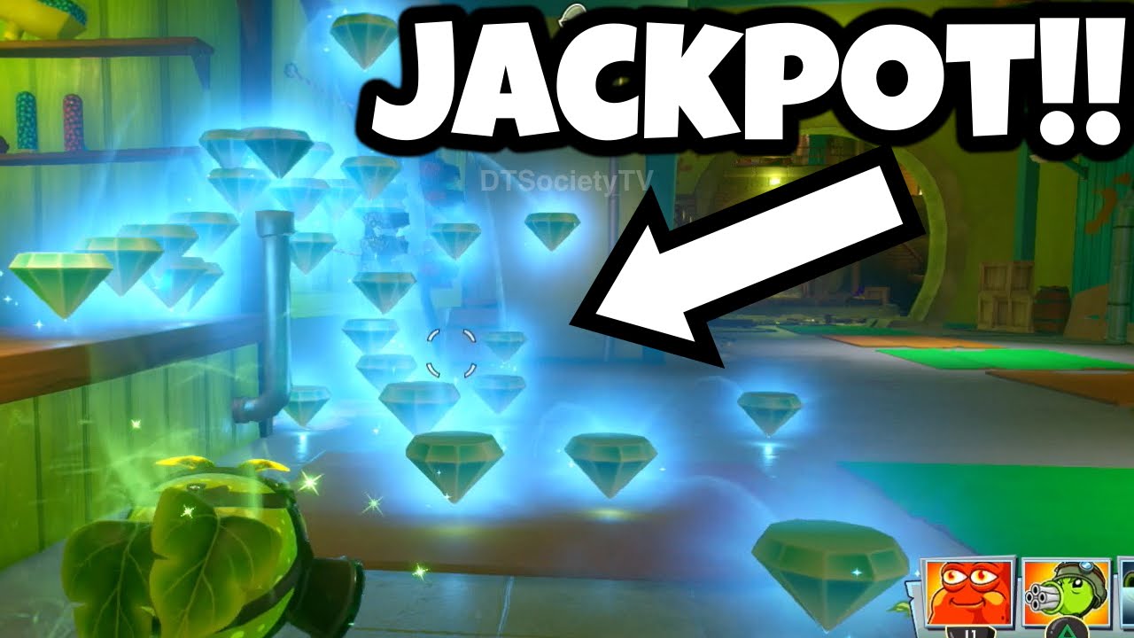 Plants vs Zombies Garden Warfare 2 Crazy Targets Range JACKPOT! - YouTube