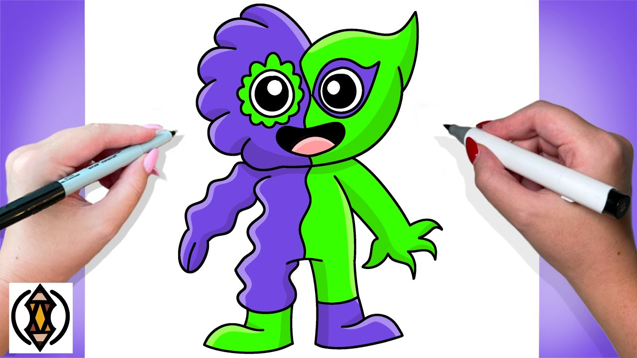 How To Draw Bittergiggle The Jester | Garten Of Banban - YouTube