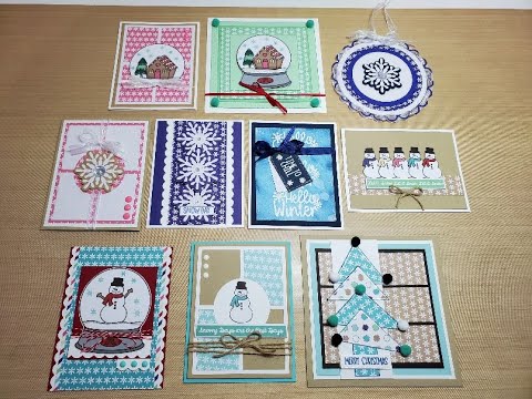 10 cards 1 kit stamps of life October 2020 card kit - YouTube
