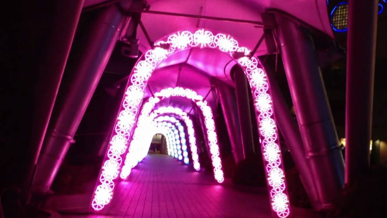 Led Light Tunnel - YouTube