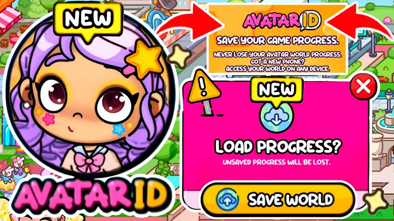 **NEW AVATAR ID UPDATE** IN AVATAR WORLD 👤🤯 - YouTube