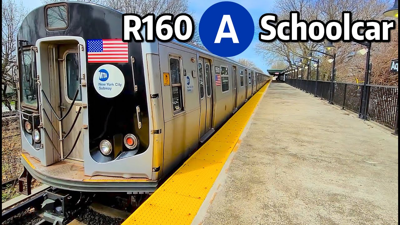 ⁴ᴷ⁶⁰ R160 Schoolcar on the A Line - YouTube