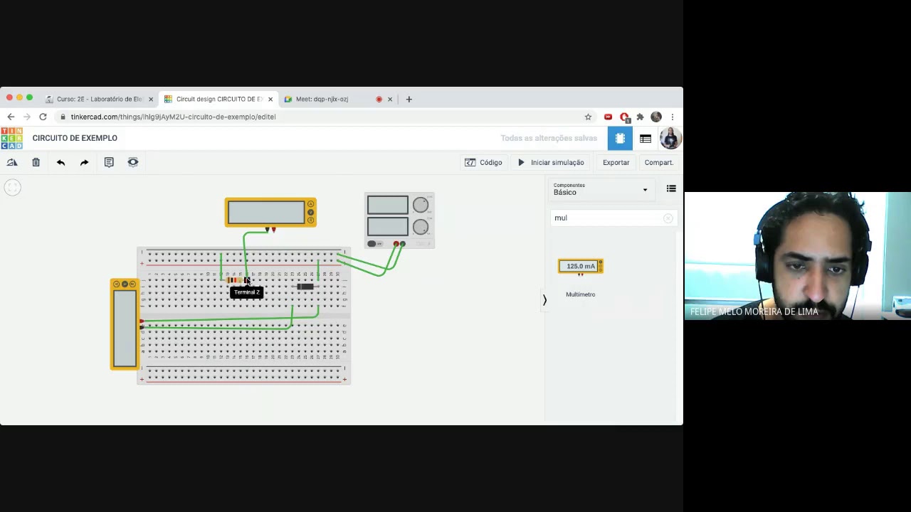 Atividade amperímetro medição diodo tinkercad 2020 12 01 at 11 42 GMT 8 ...