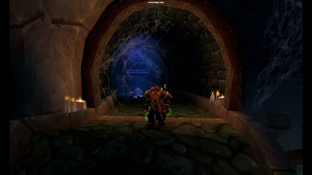 WoW: GIANT giant sewer rat! - YouTube