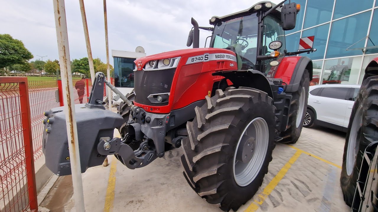 Massey Ferguson MF 8740 S Tractor | Visual Review - YouTube