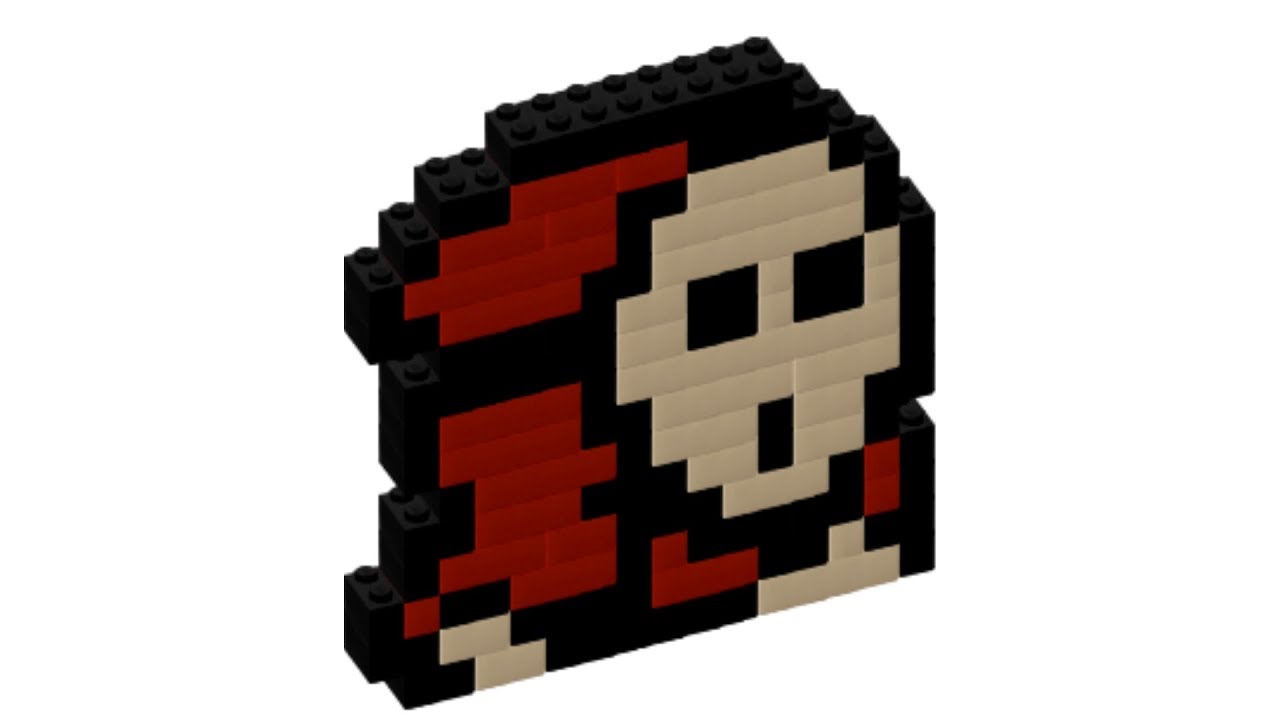 Lego Super Mario Brothers 2 - Shy Guy - Speed Build - YouTube