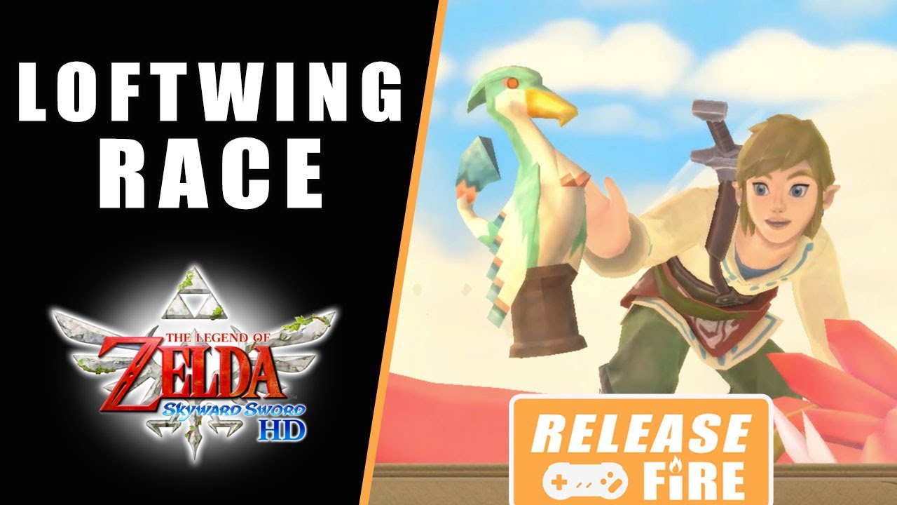 The Legend of Zelda Skyward Sword HD Switch how to win the race & catch ...