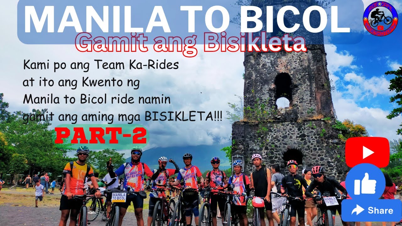 MANILA TO BICOL BIKE RIDE | MULTI-DAY RIDE| PART-2 - YouTube