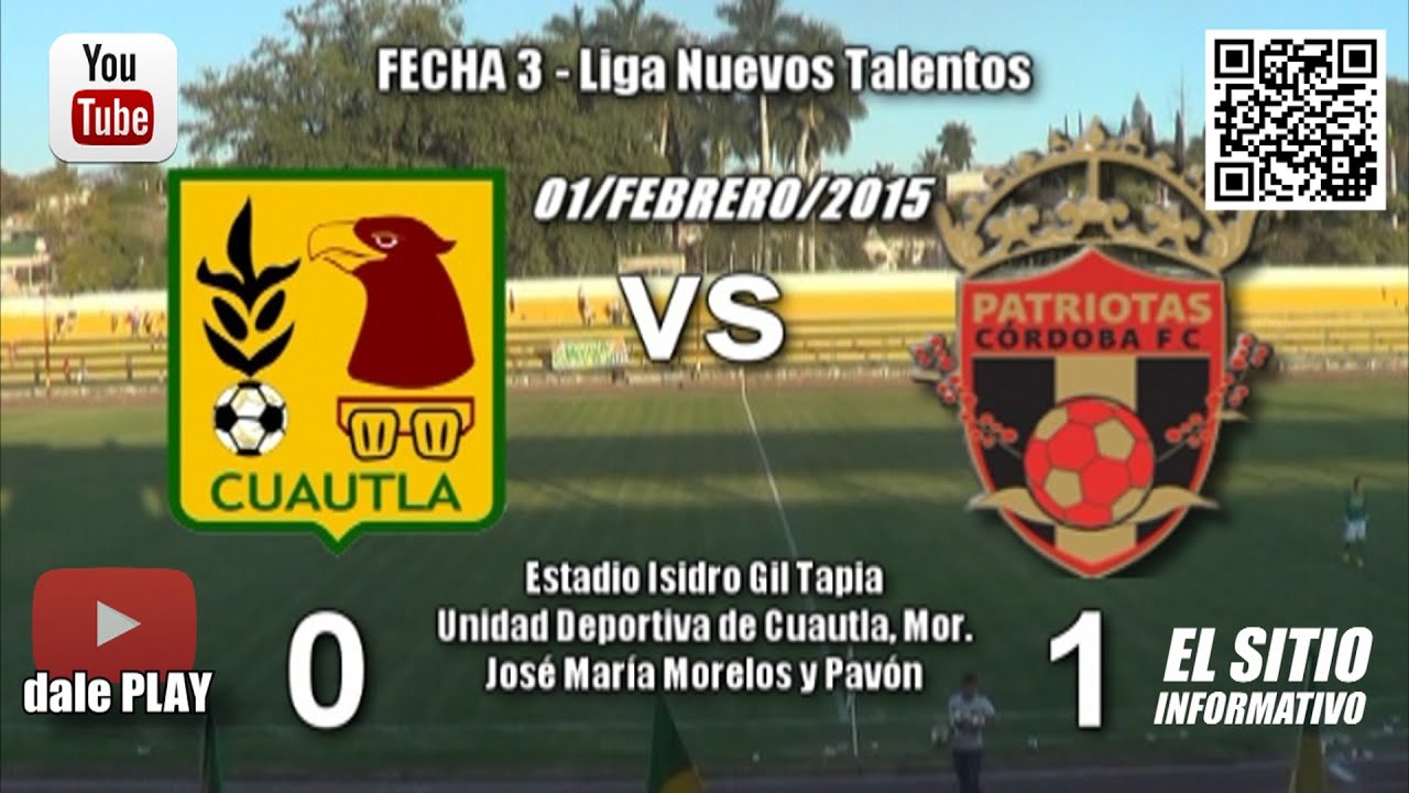 Arroceros Cuautla 0 - 1 Patriotas de Cordoba / (1-Feb/2015) - YouTube