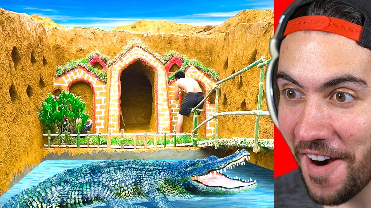 Catching ALLIGATORS And Building Them A HOME! - YouTube