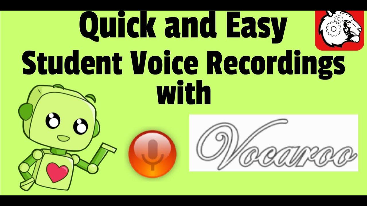 Simple Voice Recording for Student Reading using Vocaroo.com - YouTube