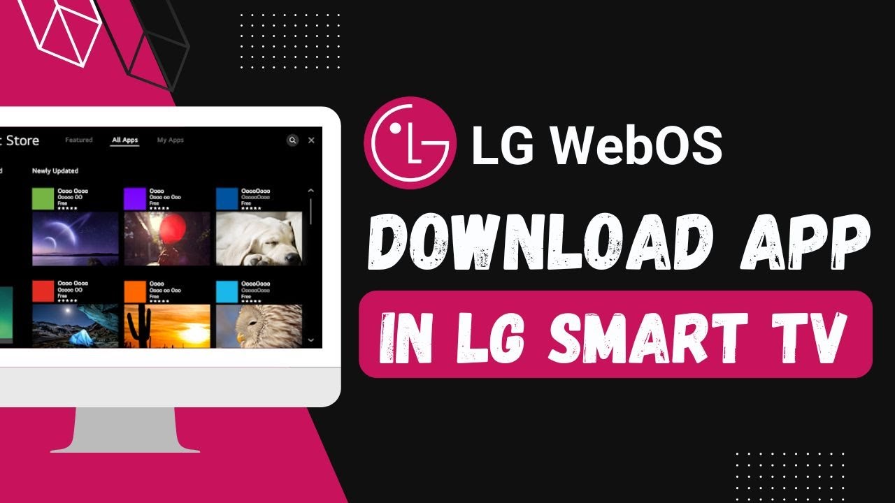 How To Download App In LG Smart TV ! - YouTube