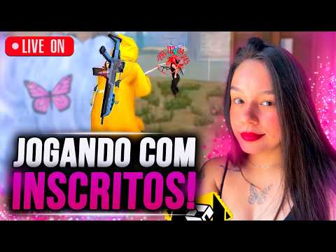 ⭕ SHEI REVELA ✨ FREE FIRE AO VIVO ✨ SALINHA 💯✨ 4X4  COM INSCRITOS  ✨VEM PRA LIVE!!! ✨⭕