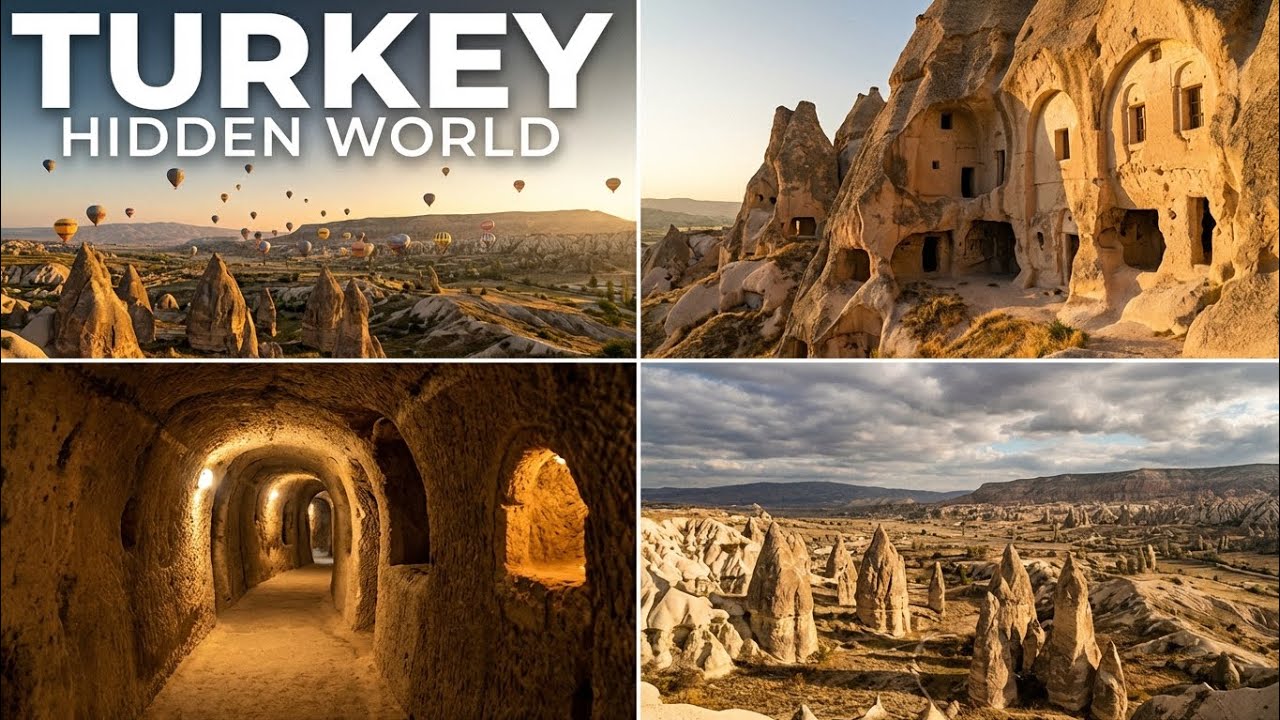 UNSEEN EARTH: TURKEY | The Hidden World of Cappadocia | 4K Travel ...