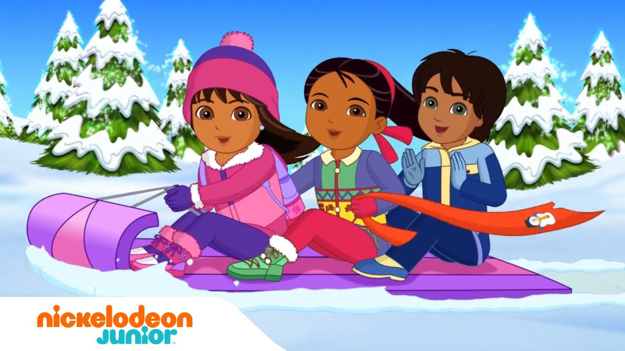 Dora and Friends | Dora et le bonhomme de neige magique | Nick Jr ...