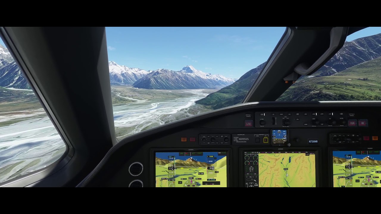 Longitude - NZMC - Landing at NZMC - with a left touchdown bounce ...