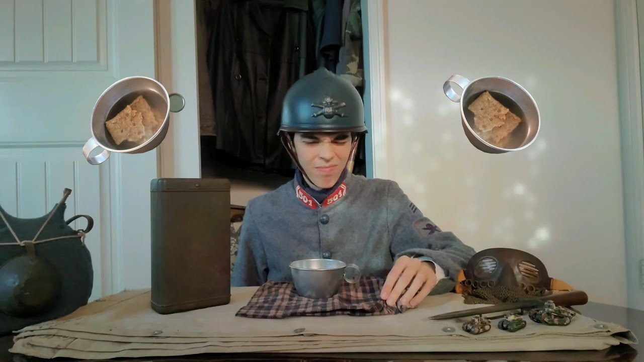 French Reserve Ration Tin and Ration Taste Test | Tankiste Bits - YouTube